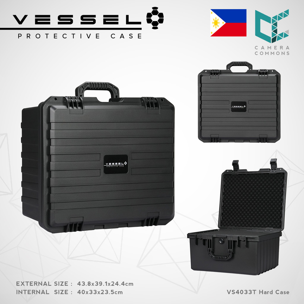 Vessel DEFENDER Case VS4033T Ultra-Durable Hard Case for Maximum Gear ...