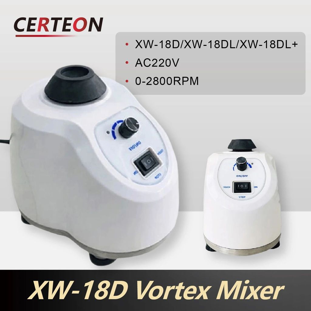 Mini Vortex Mixer XW-18D Variable Speed Vortex Oscillator for ...
