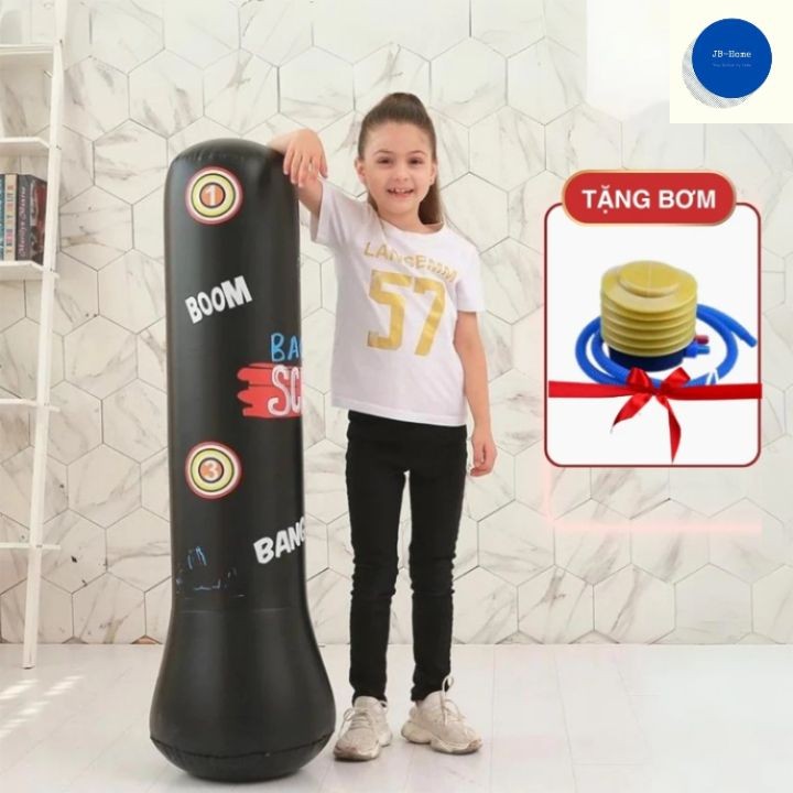 Inflatable self-balancing boxing punching bag for children, fun boxing ...