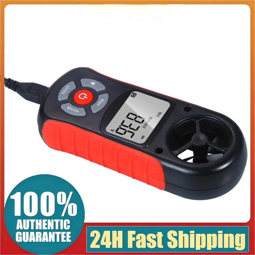 michen.ph Generic 8 in 1 Handheld Digital Anemometer Wind Speed/Wind ...