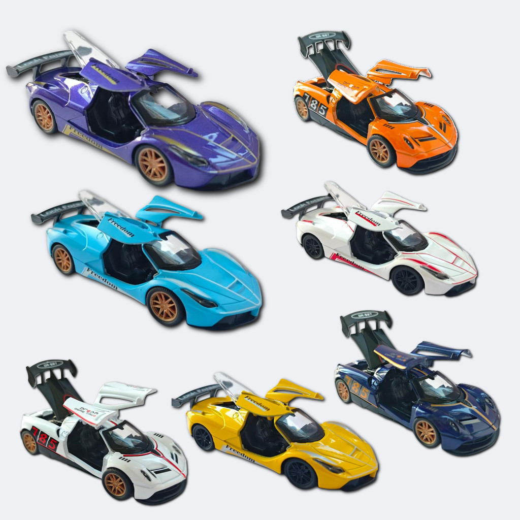 Ferrari Children's Toy Car Sports Car Model Decoration Alloy Material ...