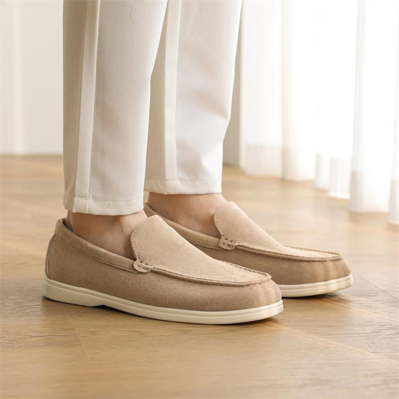 Men's Spring and Autumn Slip-On Loafers Comfortable Soft Loafers ...
