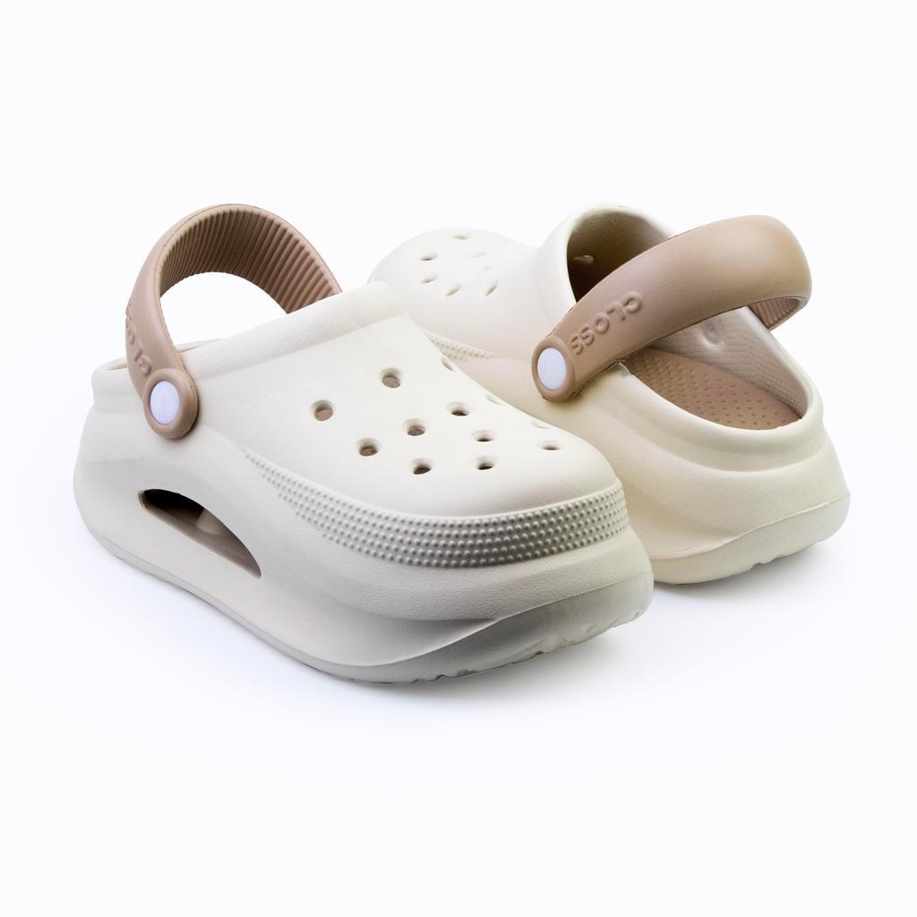 CLOSS.PH Fashionable Casual Closed-Toe Clogs Thick Sole, Height Boost ...