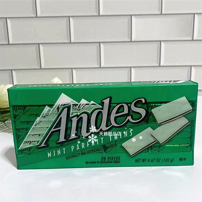 Hong Kong Andes Mint Chocolate Chips Double Mint Sandwich Chocolate ...