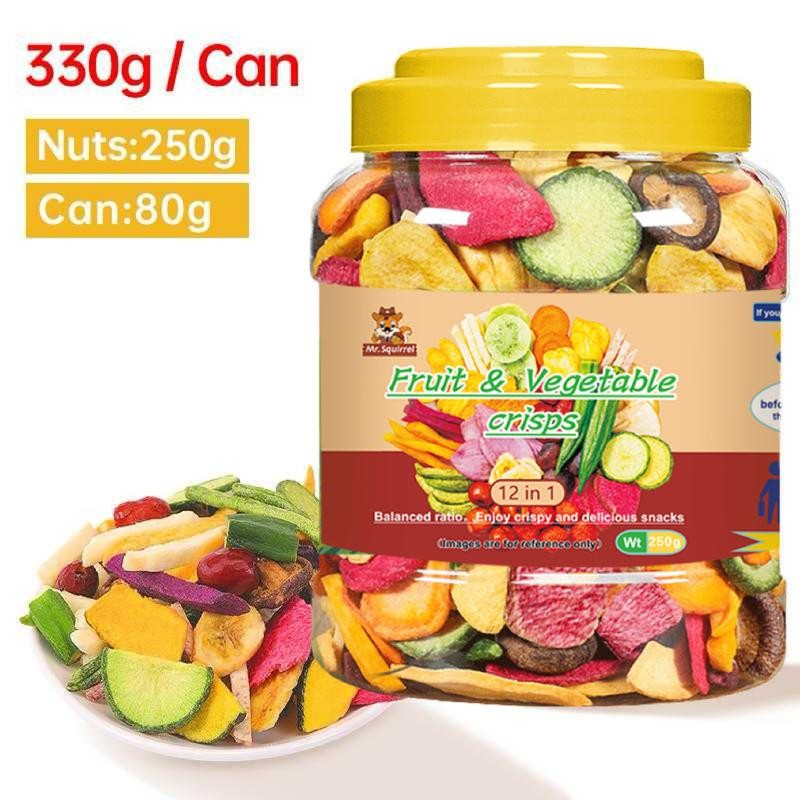 【New Customer Offer】Dried Fruit and Vegetable -Mr. Squirrel vegetable ...