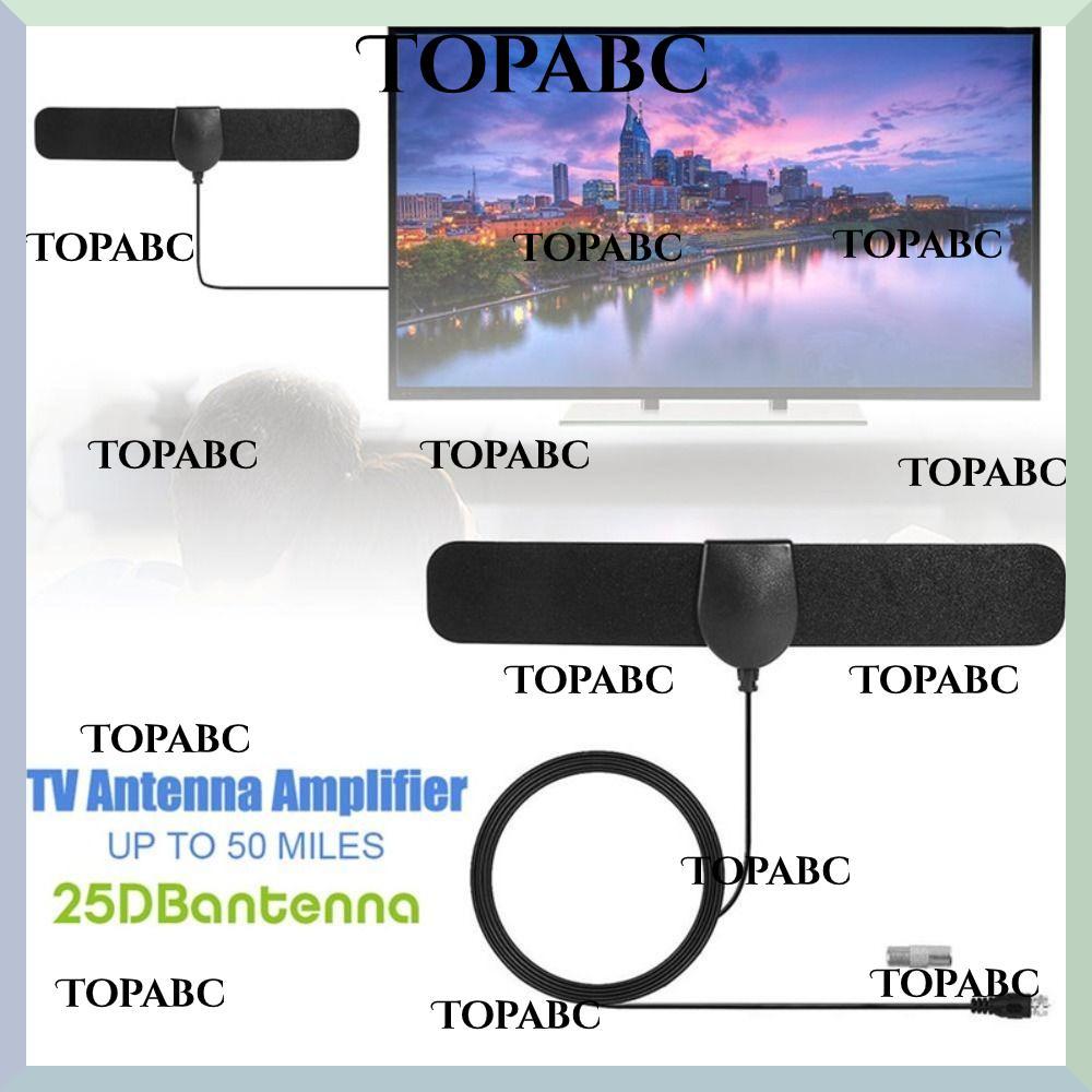 TOPABC HDTV Antenna, Signal Enhancer 4K TV Receiver, 1080p Receiver ...