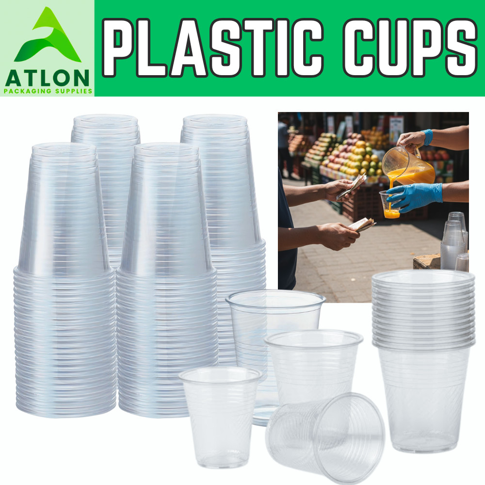 ATLON Disposable Clear Plastic Cups for Palamig Taho Scramble Plastic ...
