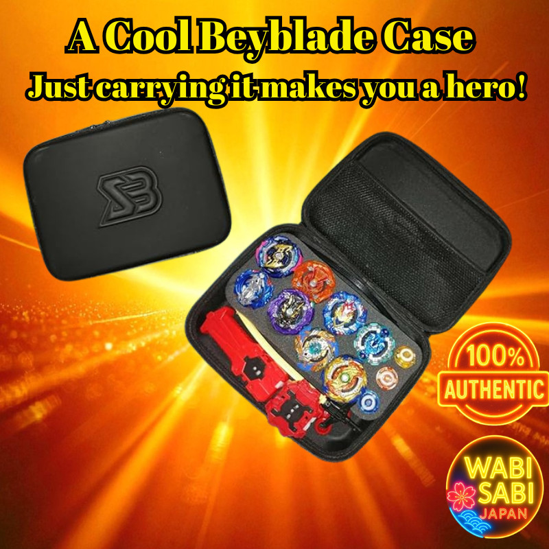 Beyblade X Gear Case with Handle - Holds 8 Beyblades, Launchers ...