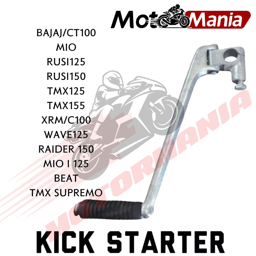 MOTOMANIA Motorcycle Kick StaRTER for MIO XRM WAVE125 TMX125 TMX155 ...