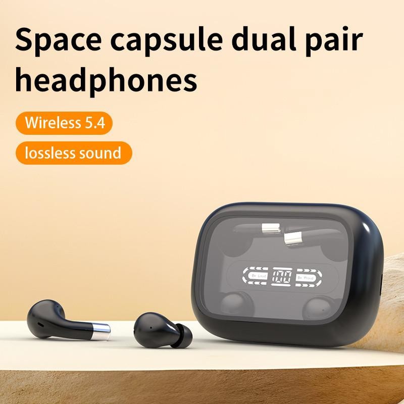 In-ear headphones, wireless headphones,sports fitness running bass ...