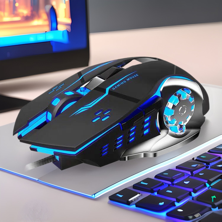 [Ready Stock] Wrangler Game Gaming Machinery Wired Mouse GD Colorful ...
