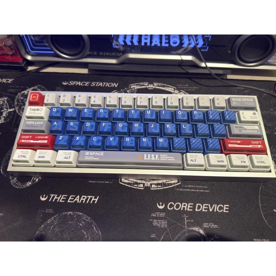 Victory2 GUNDAM Keycaps 130 Keys Cherry Profile PBT PC Dye Sublimation ...