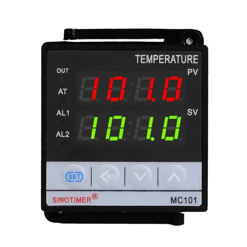 Fahrenheit Short Shell Input PT100 K Thermocouple Digital PID ...
