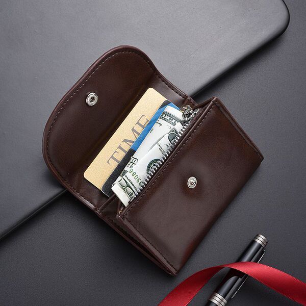 cln wallet piso wallet 2024 New Vintage Coin Purse Men's Mini Small ...