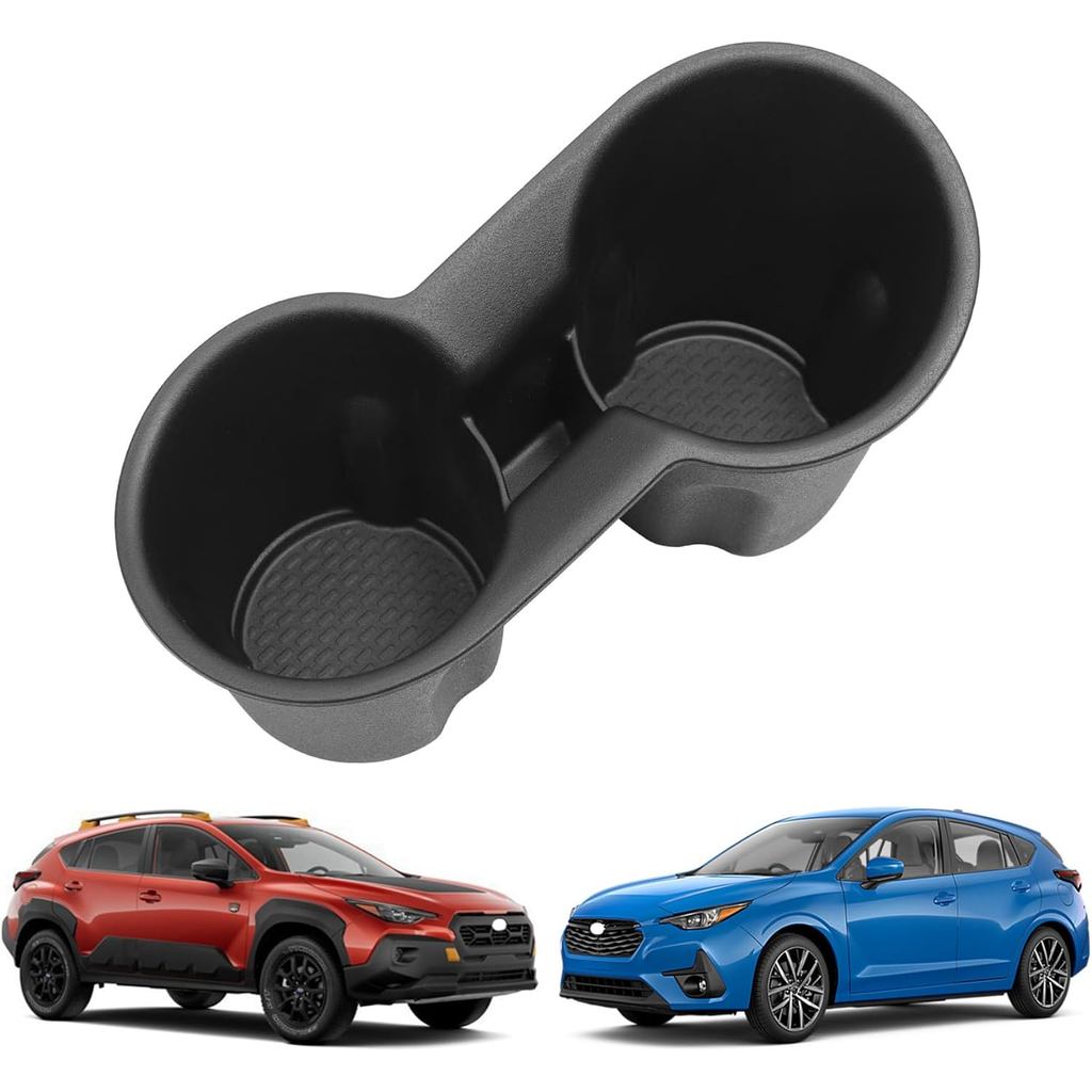 smabee Center Console Cup Holder Insert for Subaru Crosstrek/Subaru ...
