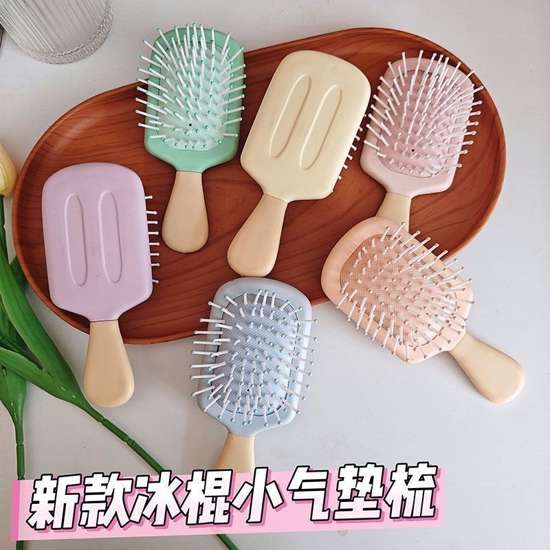 New Products Mini Ice Cream Hairdressing Comb Women's Long Hair ...