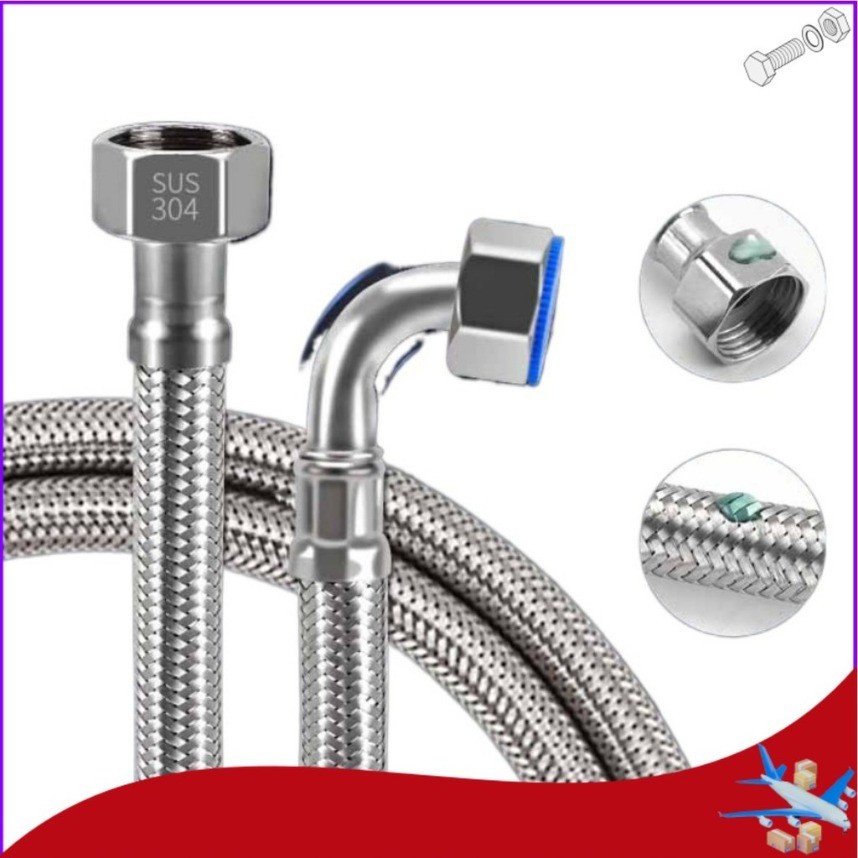 High-grade elbow hose 90-degree water inlet pipe, 304 stainless steel ...