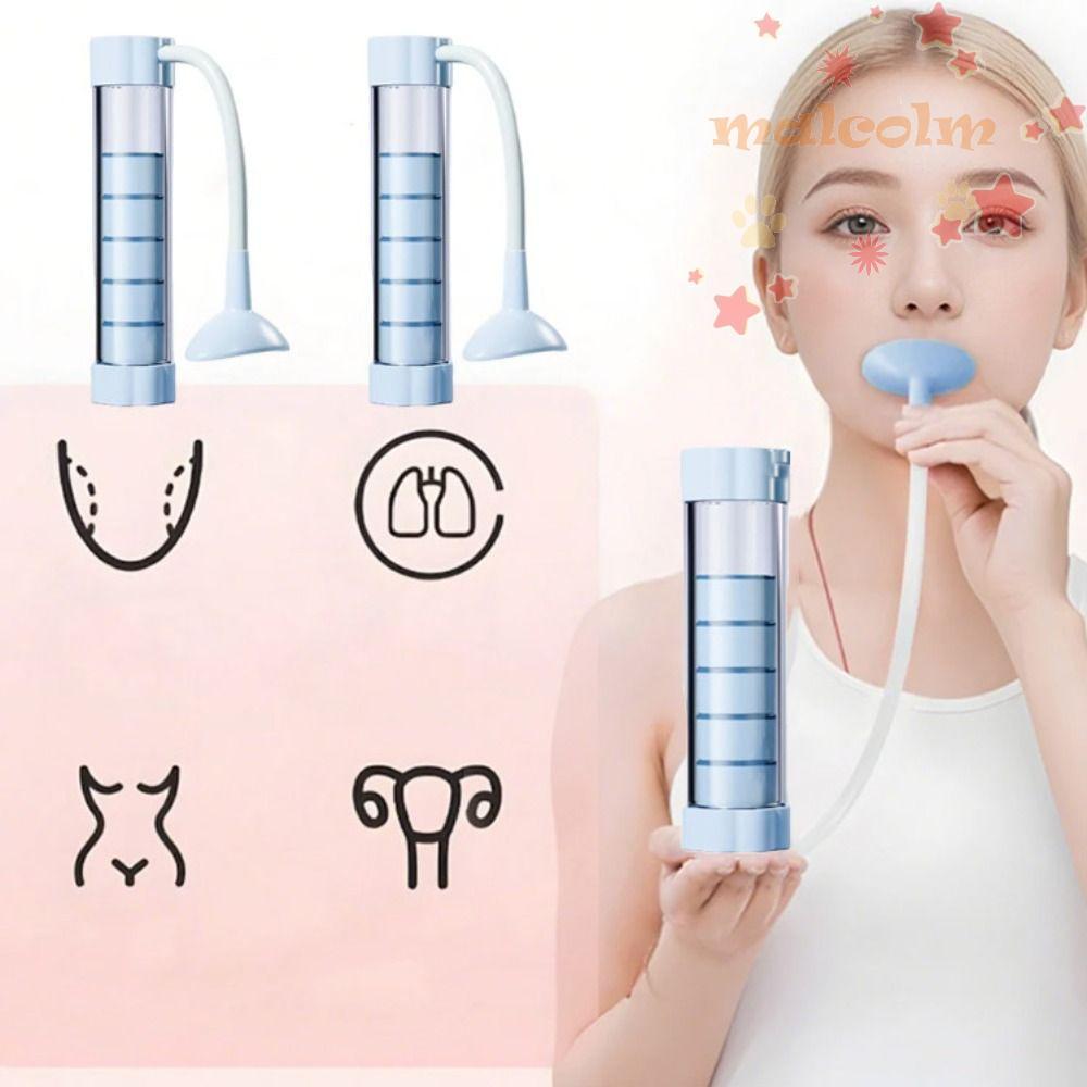 MALCOLM Breathing Exercise Device, Respiratory Trainer Exercise Device ...