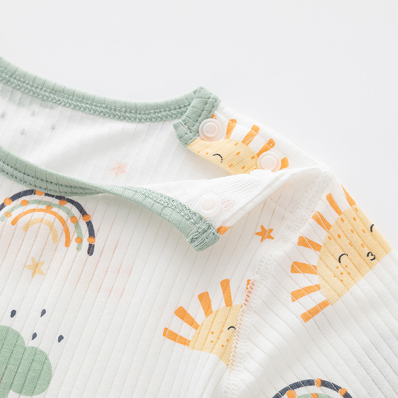 Jingqi Summer Modal Baby Children's Air Conditioning Clothing Three ...