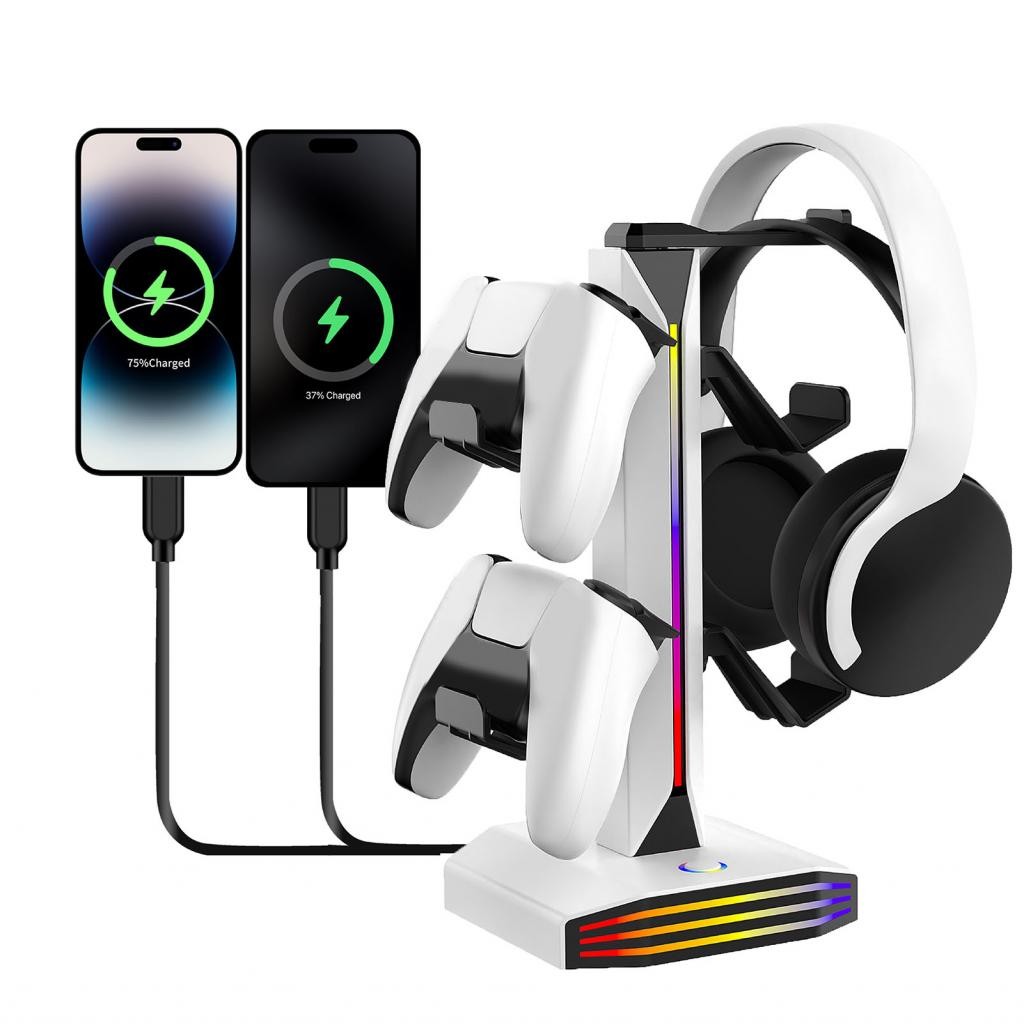 bestchoices YOUTHINK RGB Game Controller Headset Holder Lighting Dual ...