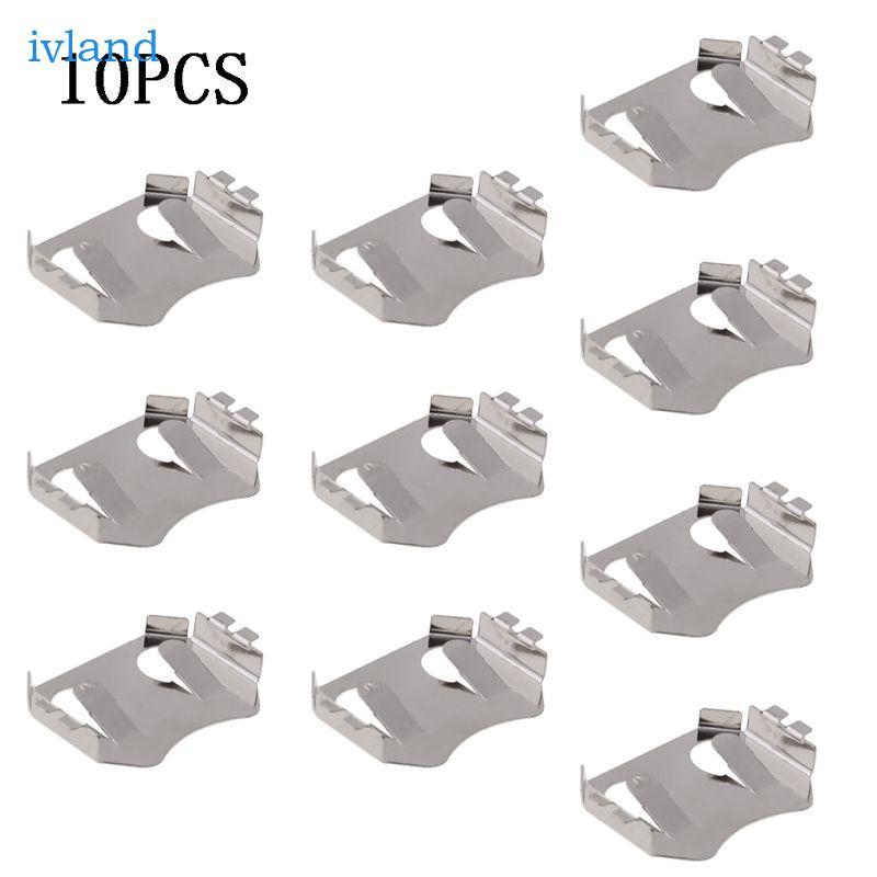 IVL SMT SMD Button Coin Cell CR2032 Holder CR2032 Batteries 10Pieces ...