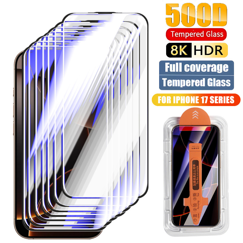 1-3Pcs One-Step Screen Film for IPhone17 Pro Max - HD Purple Light Eye ...