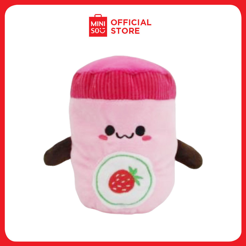 MINISO 8in. Food Plush Toy (Strawberry Jam) | Shopee Philippines