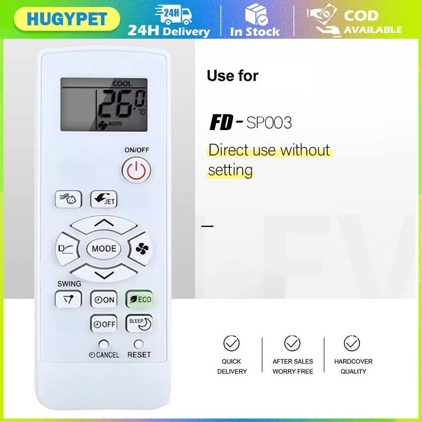 Universal Aircond Remote Control Simple Setup For Sharp AH-AP9SMD2 FD ...
