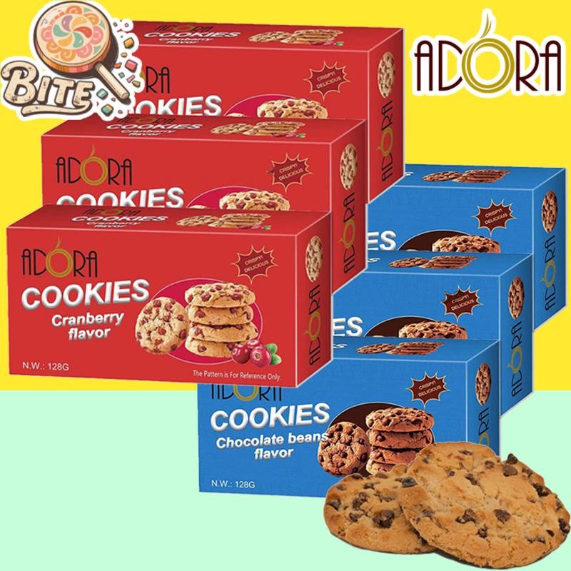 ADORA | 128g Cookies Cranberry/Chocolate Beans Flavor Snack Chocolate ...