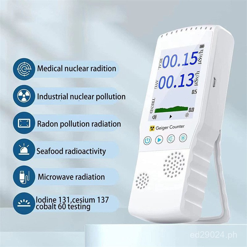 Detector Geiger Electromagnetic Nuclear Radiation Measurement Cross ...