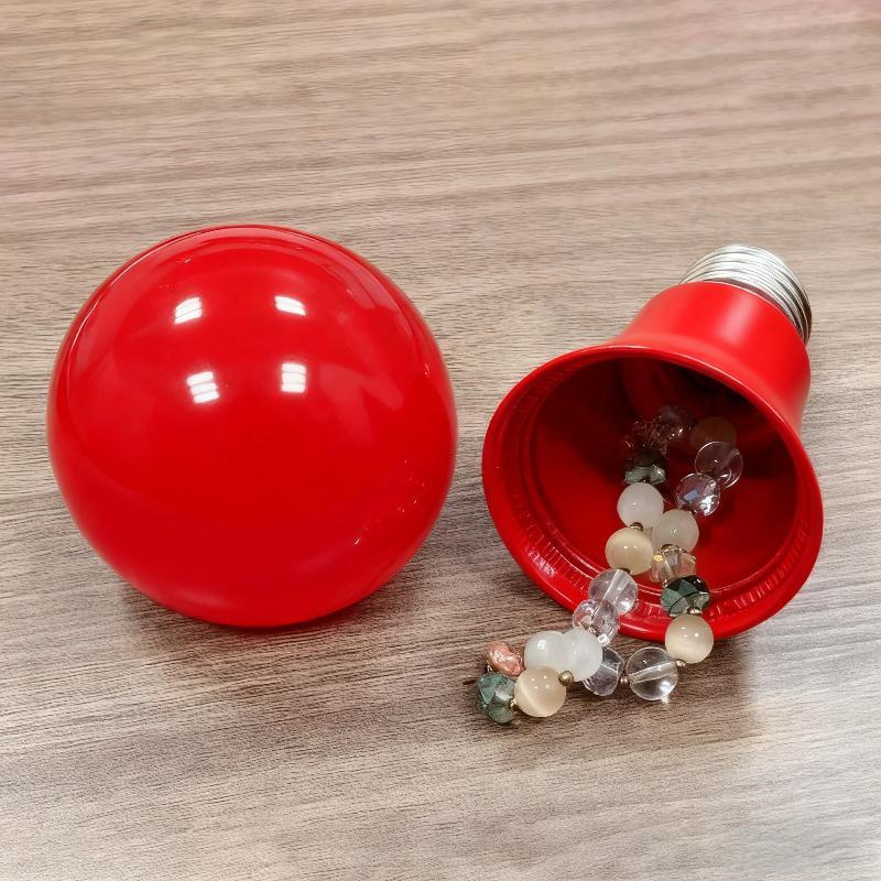 SEMEBY 1Pcs Christmas Disguised Light Bulb Home Diversion Stash Can ...
