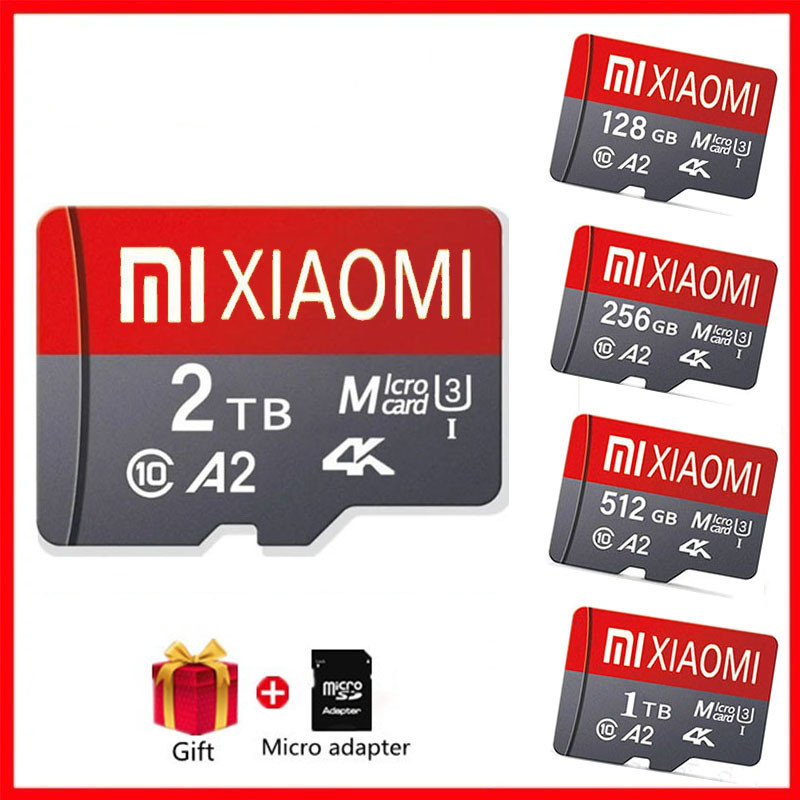 XiaomiMicro 2TB SD/TF 32GB 256GB 1TB 512GB 64GB 128GB Flash Card ...
