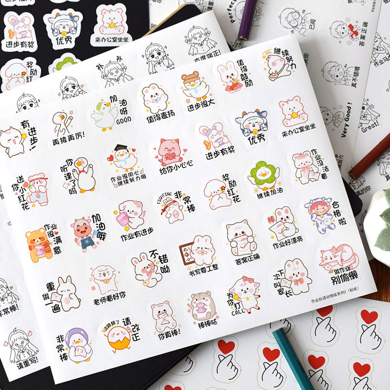 Spike Teacher correcting homework emoji stickers emoji stickers ...