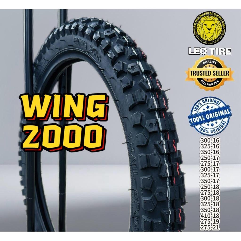 LEO FUJI WING 2000 Motorcycle Tire ON/OFF ROAD MOUTAIN RALLY Gulong ...