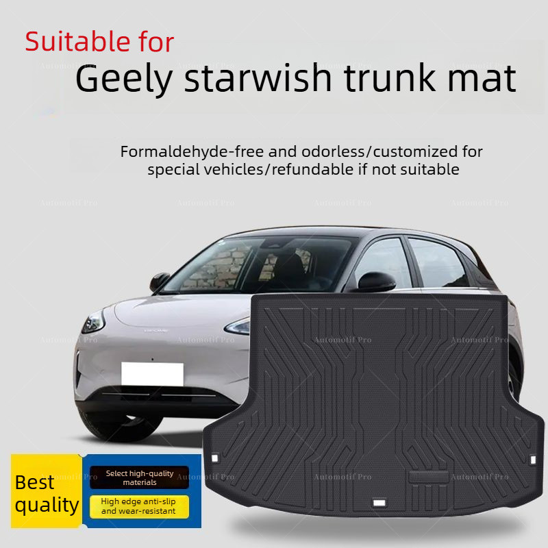 In stock 】 Geely Star Wish Trunk Mat TPE Fully Surrounded 25 Styles ...