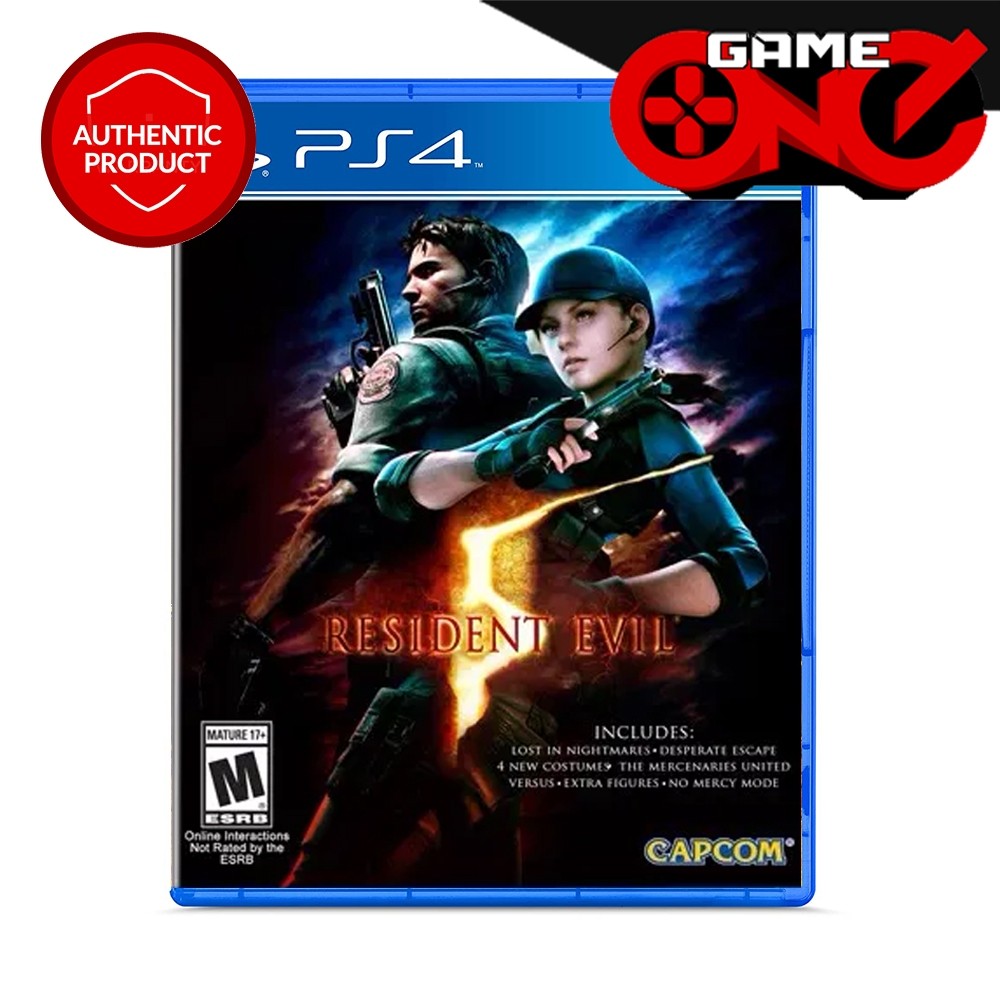 PlayStation PS4 Resident Evil 5 HD [R1] | Shopee Philippines