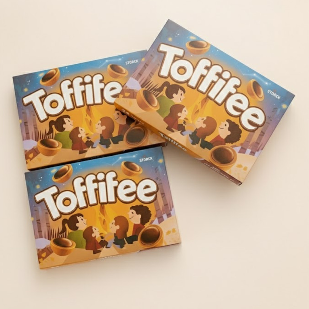 Toffifee Storck Caramel Cup with Hazelnut Nougat and Chocolate 200g ...