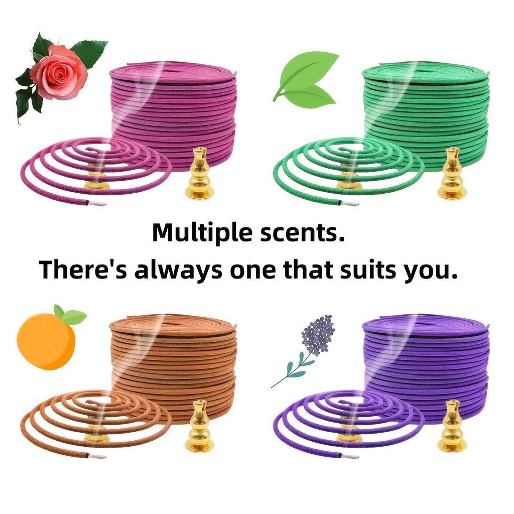 60pcs Powerful Mosquito Repellent Coils Strong Mosquito-Killing Effect ...
