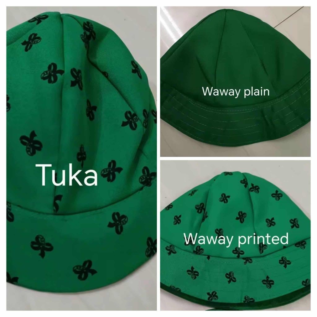 Hat / caps waway &Round /tuka Gsp School Uniform | Shopee Philippines