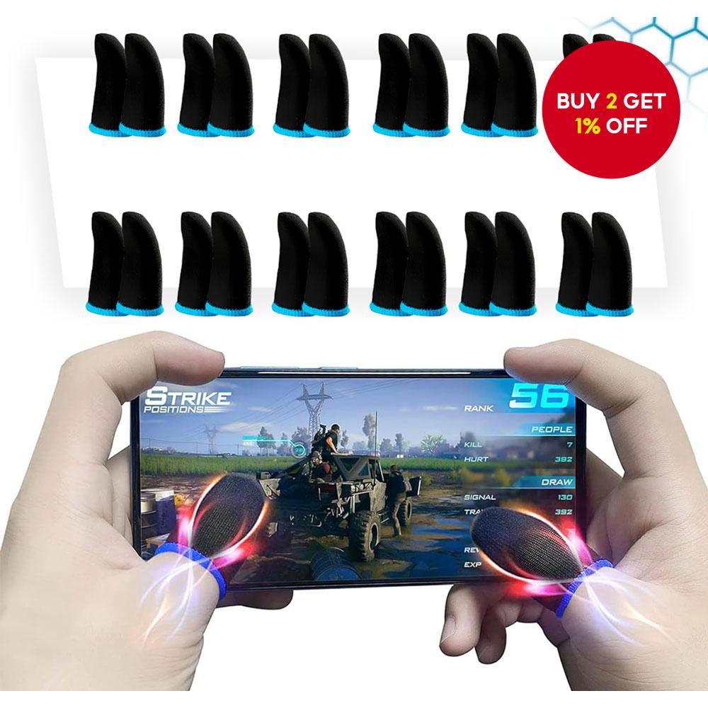 Gaming sweat-resistant touchscreen gloves for phone - lightweight and ...