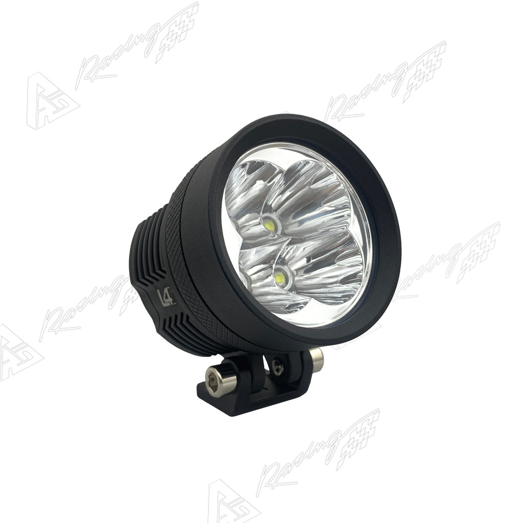 Motorcycle LED Headlight L4X Headlight CREE Lamp Bead Round Work Light ...