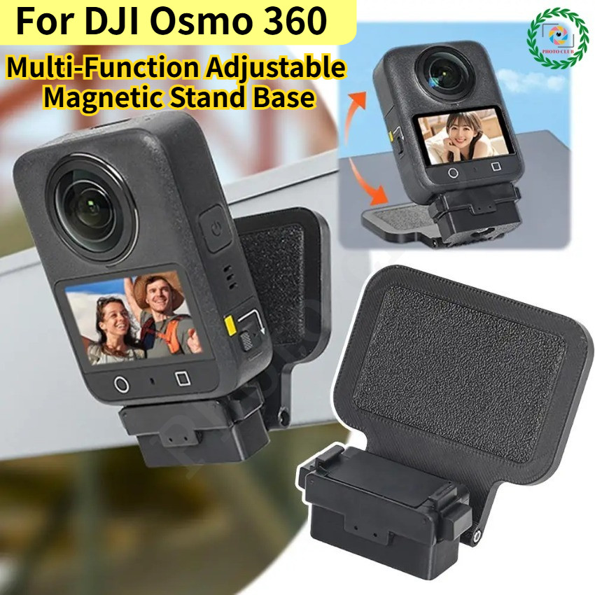 For DJI Osmo 360 Magnetic Stand Base Multi-Function Adjustable Holder ...
