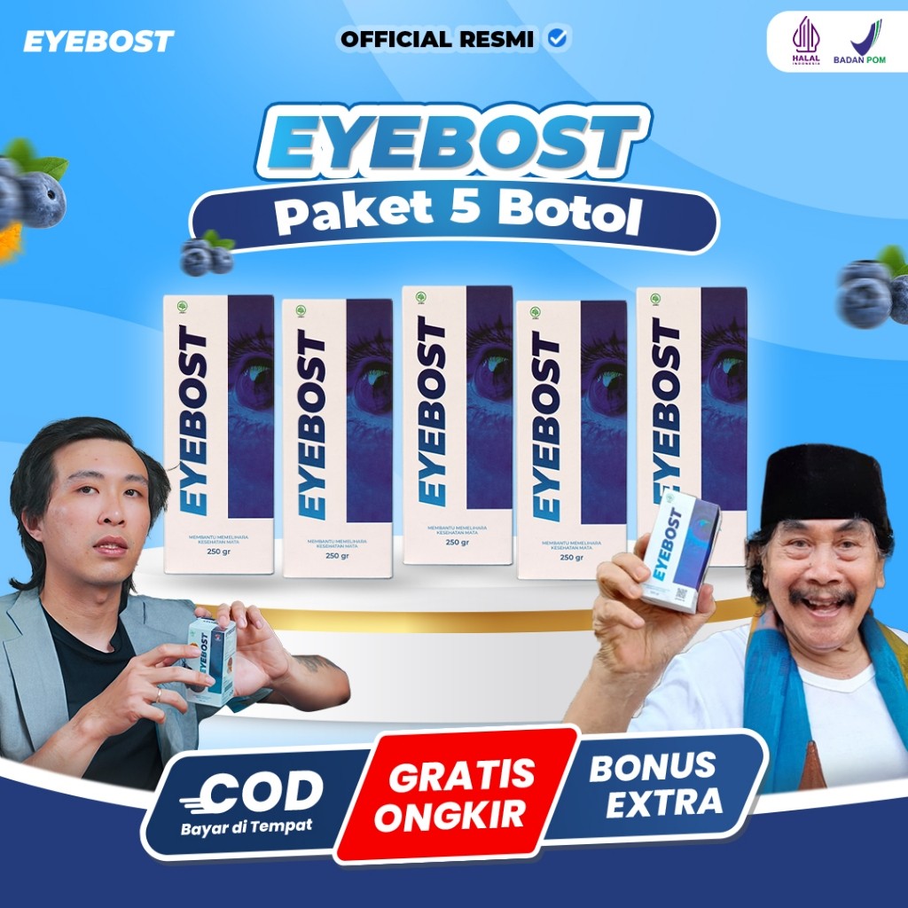 MERAH MATA Eyebost 5 Bottle Package - Herbal Honey, Vitamin Supplement ...