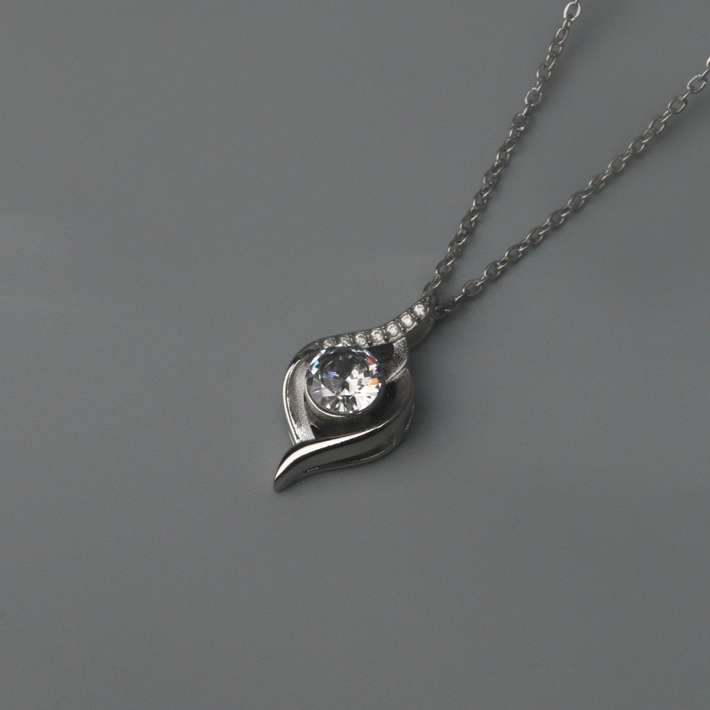 HB Jewelry Silver AMES Song Eye of My Heart Pendant Choker Chain ...