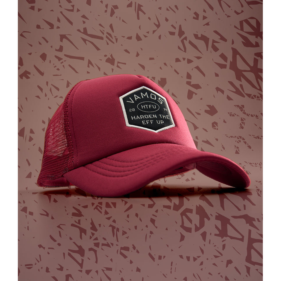 HTFU 2.0 (MAROON) VAMOS TRUCKER CAP | Shopee Philippines