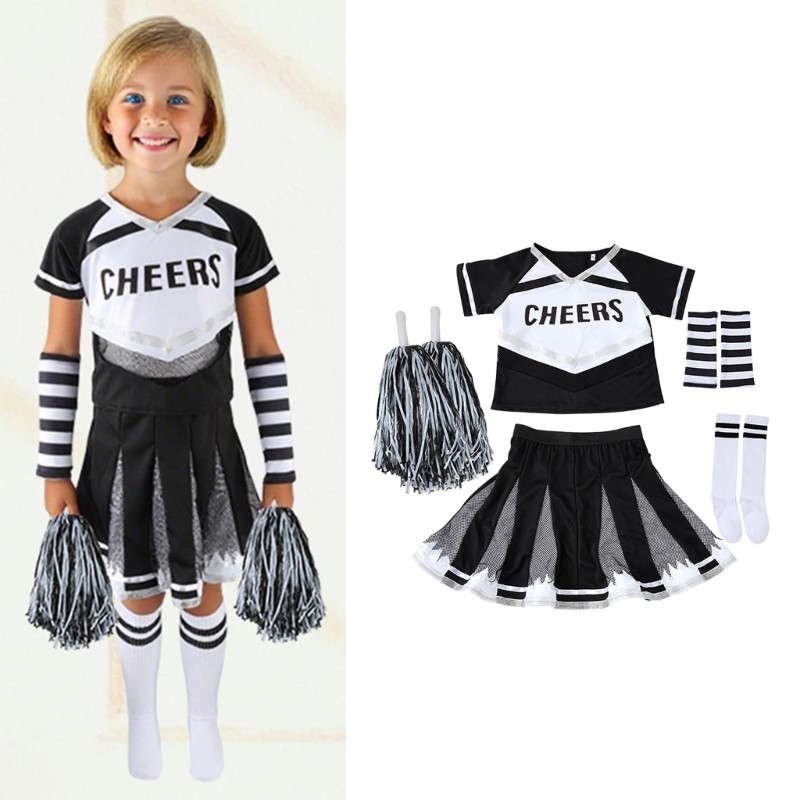 BST Dead Cheerleading Outfits Halloween Cosplay Costume Scary Zombied ...