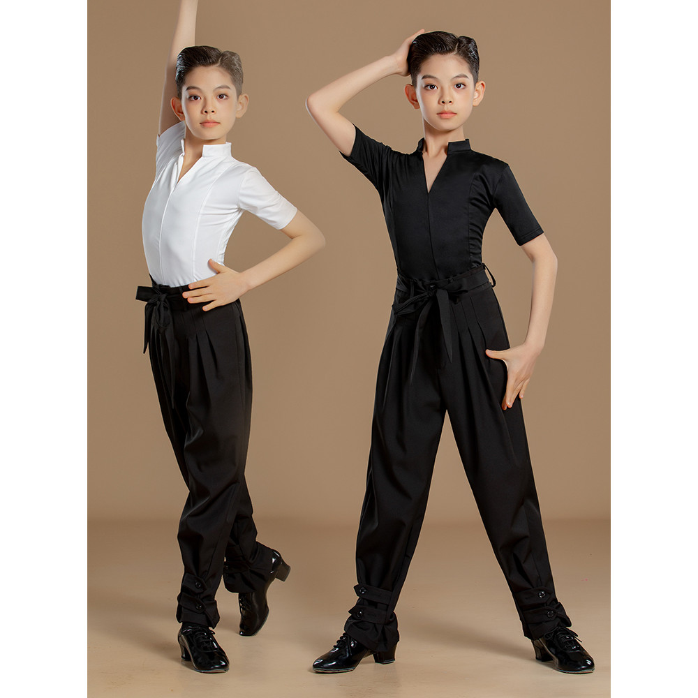 Children's Latin Dance Costume Boys' Practice Suit Children's Latin ...