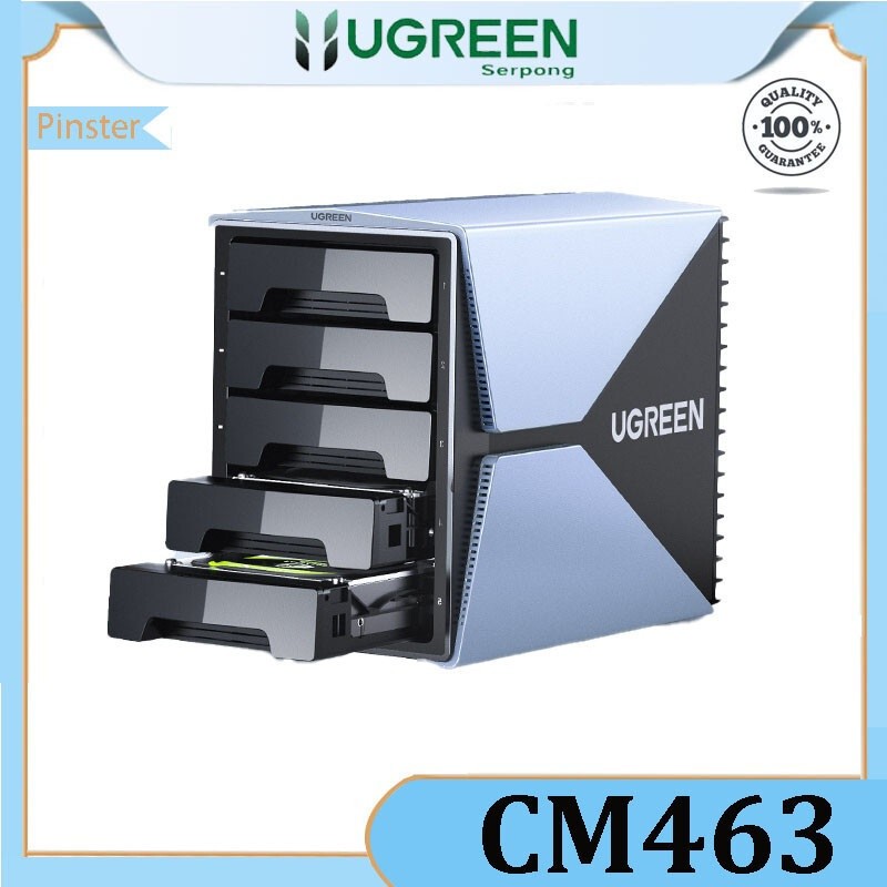 ugreen CM463 hard disk array box disk cabinet aluminum alloy multi ...