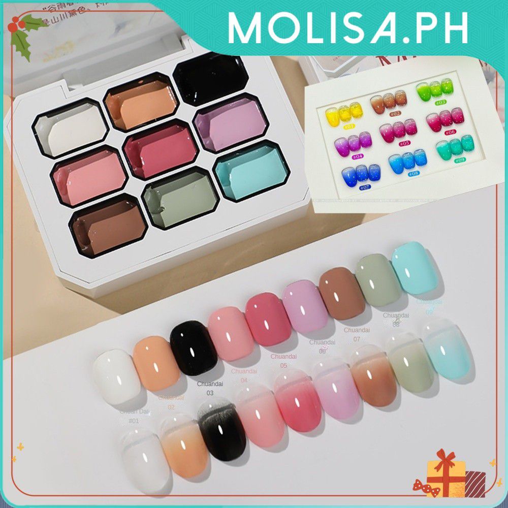 Twilight Rogue Nine-square Pat Pat Glue 2025 New Ice-transparent Glass ...