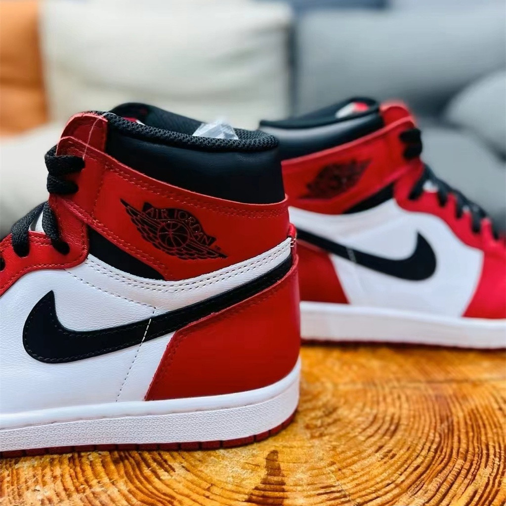 UA Casual Sneakers Air Jordan 1 High Chicago Highcut Rubber Shoes for ...